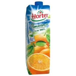 Sok Hortex pomarańczowy 1L - Woda i napoje - Office Team